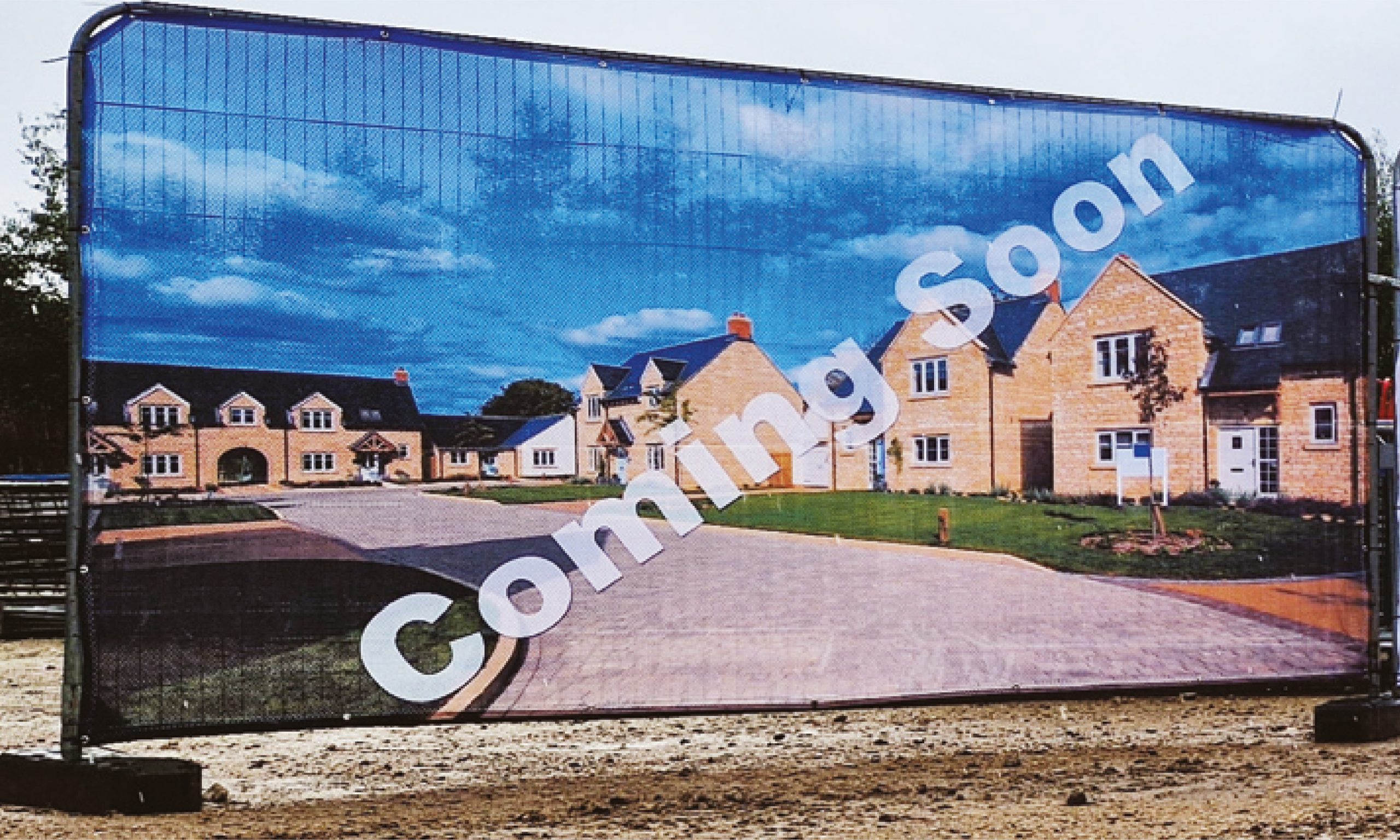 Heras Fence Covers - Newton Press